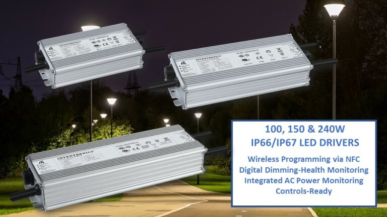Inventronics Expands IP66/IP67 LED Driver Family with Wireless ...