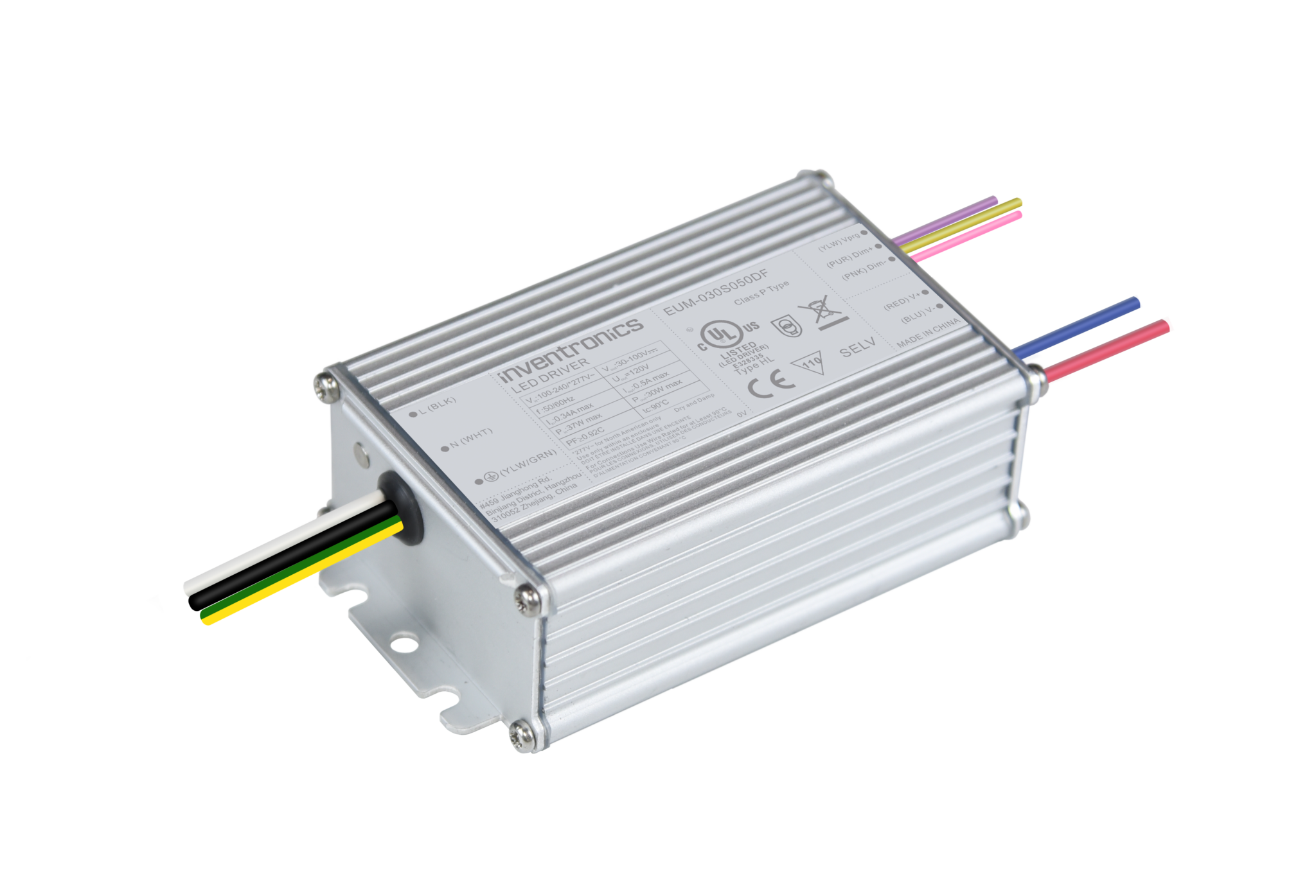 EUM-030SxxxDF - INVENTRONICS GLOBAL (AM) 30W Class P LED Driver